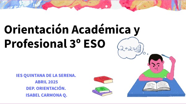 Orientación 3º ESO 2025 | Genially
