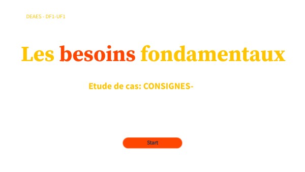 Besoins fondamentaux: étude de cas | Genially
