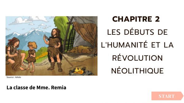 6° - CH2 Les débuts de l'humanité | Genially