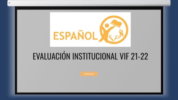 Ev. Final Español 21-22 | Genially