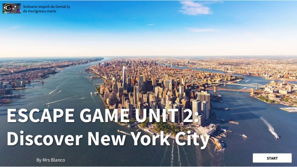 Discover NYC (Escape Game IBYC) | Genially