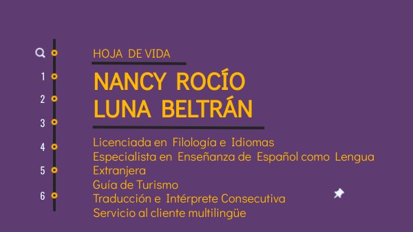 CV NANCY LUNA SPA | Genially