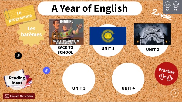 Curriculum - 2nde - 25-26 | Genially