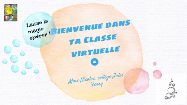 Classe virtuelle 4eme | Genially
