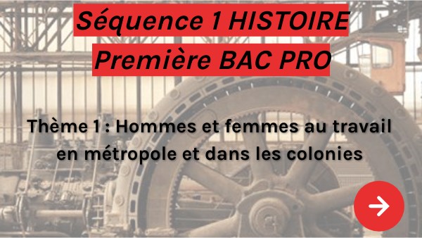 Séquence 1 Histoire Première | Genially