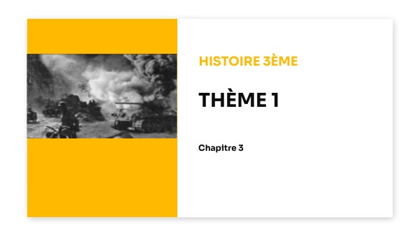 Hist 3ème Thème 1 Chap 3 | Genially