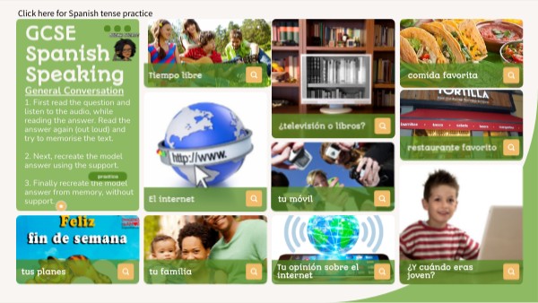 GCSE Spanish Speaking | Genially