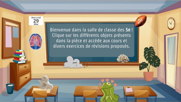 classe virtuelle 5e | Genially