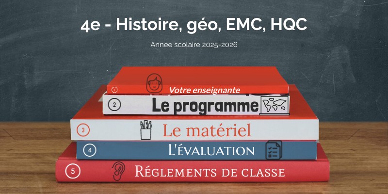 Présentation 4e 2024-2025 | Genially