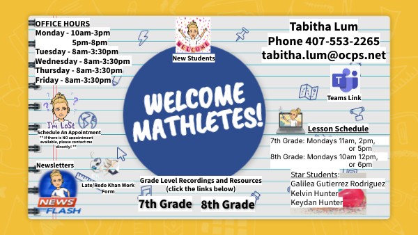 Lum's Mathletes | Genially