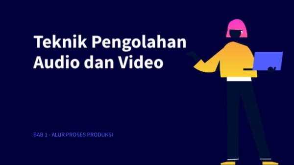BAB I - TEKNIK PENGOLAHAN AUDIO&VIDEO - ALUR PROSES PRODUKSI | Genially