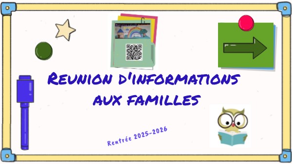 reunion rentree 2024 | Genially