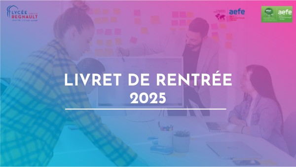 Livret de rentrée 2025-2026 | Genially