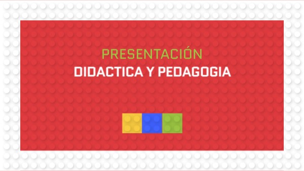 PRESENTACIÓN BLOQUES | Genially