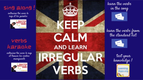 IRREGULAR VERBS RAP 2 - 3e | Genially