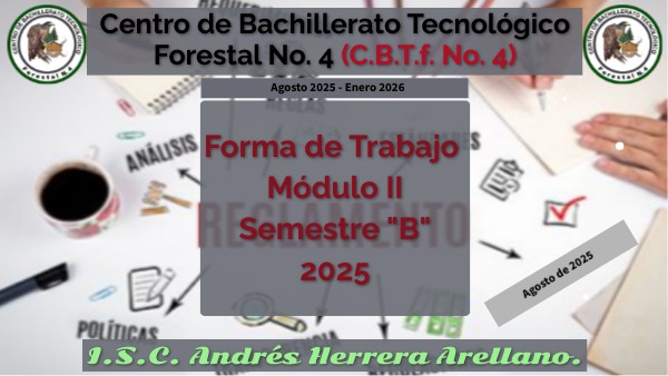 Forma de Trabajo Módulo II B23 | Genially