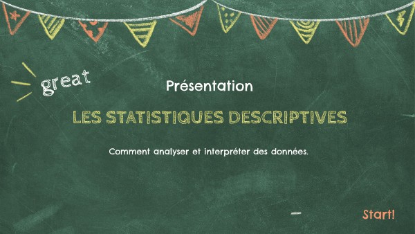 Vidéo - Les Statistiques à une variable - 2nde Pro/CAP | Genially