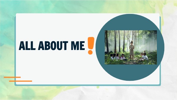 ALL ABOUT ME PRESENTATION