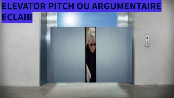 elevator pitch | Genially