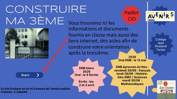 3ème DNB et orientation | Genially