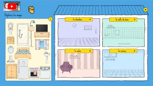 Les parties de la maison | Genially