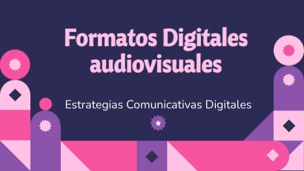 Formatos Digitales
