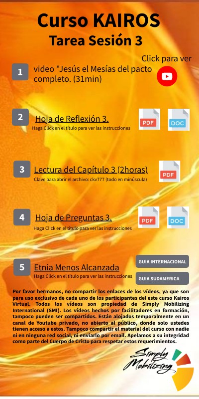 Curso Kairos. Tarea sesión3 | Genially