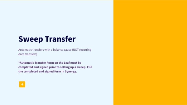 Sweep Transfer | Genially