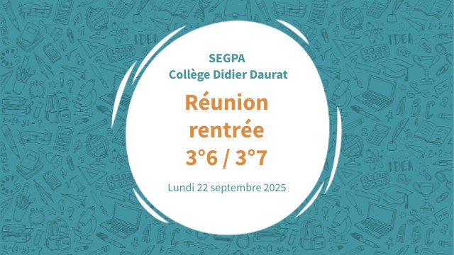 réunion_rentrée_3° | Genially