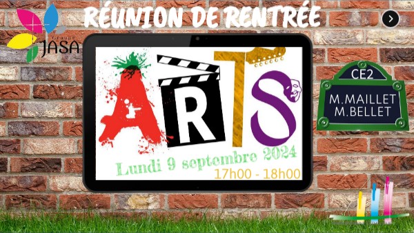 Réunion de rentrée CE2