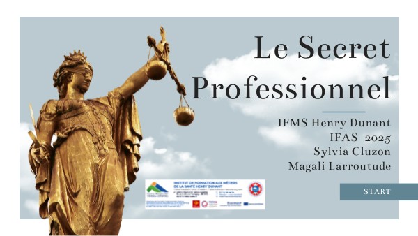 Secret professionnel EAS | Genially