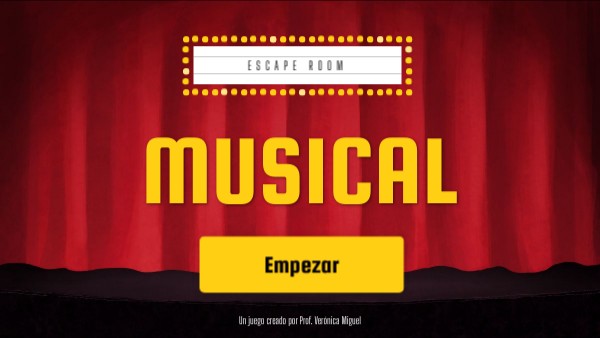 ESCAPE ROOM MUSICAL | Genially