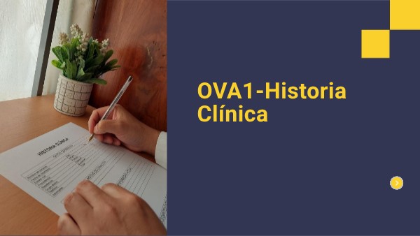 OVA1-Historia Clínica | Genially