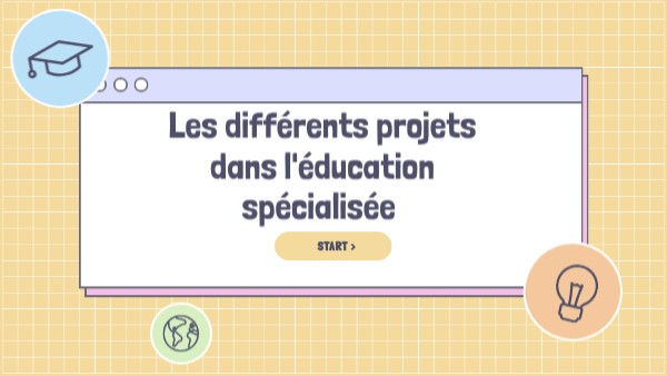 initiation à la notion de projet | Genially