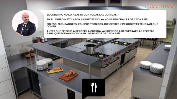 Comida | Escape Room Mundial | Genially