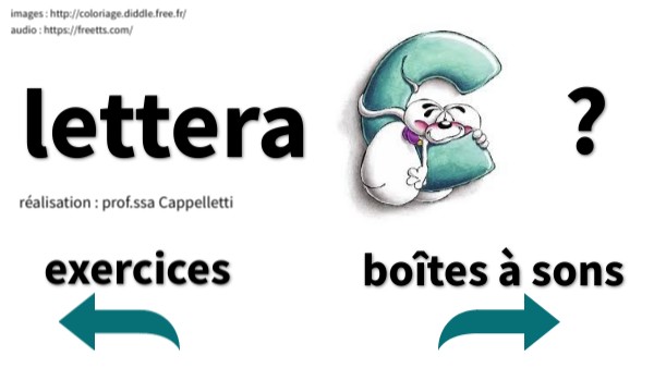 lettera c ? | Genially