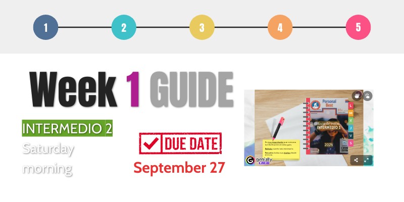 intermedio2-regular-week1 2024 | Genially