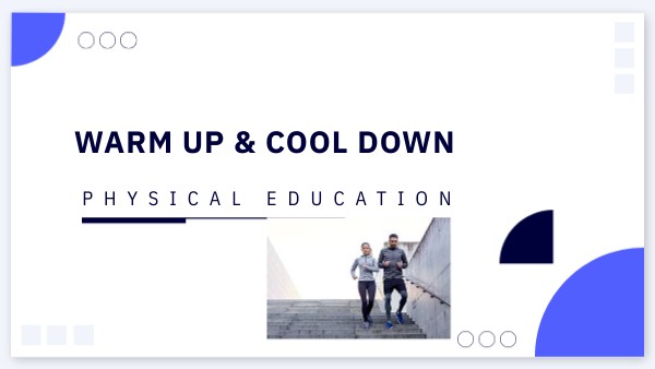 Warm up & Cool down | Genially