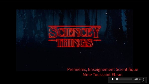 Stranger thing | Genially