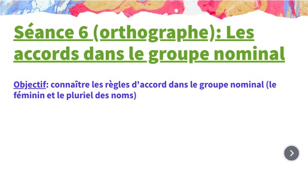 Séance 6: Le passé composé | Genially