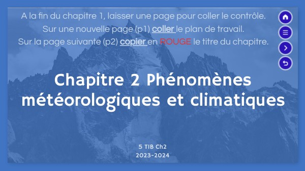 5 T1B Phénomènes météorologiques et climatiques | Genially