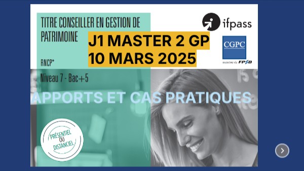 MASTER GP ISG J1 10032025 | Genially