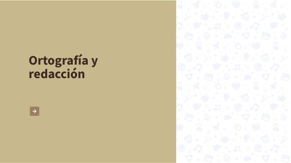 Ortografía y redacción | Genially