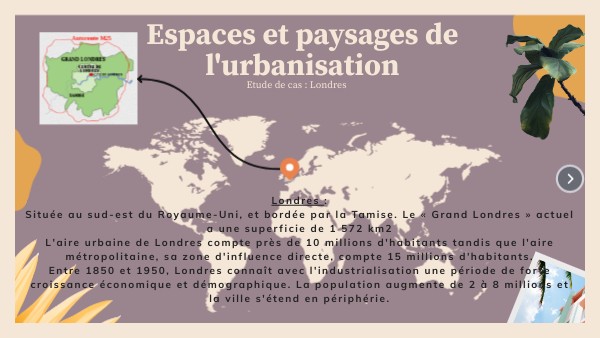 EDC Londres geo 4e | Genially