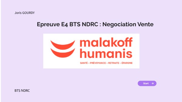 E4 Négociation Vente | Genially