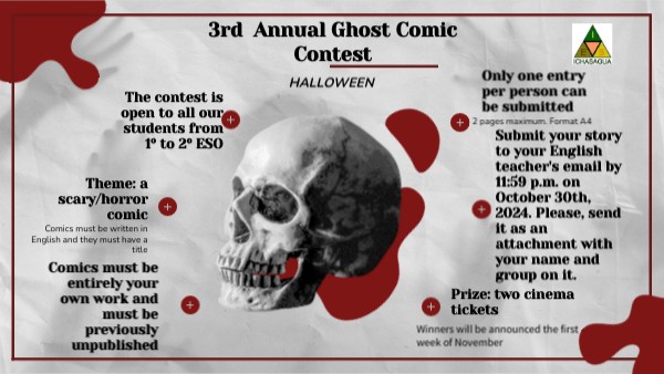 HALLOWEEN WRITING CONTEST | Genially