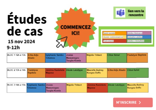 Inscription Présentations Étude de cas | Genially