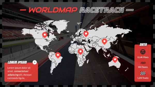 WORLD MAP RACETRACK | Genially