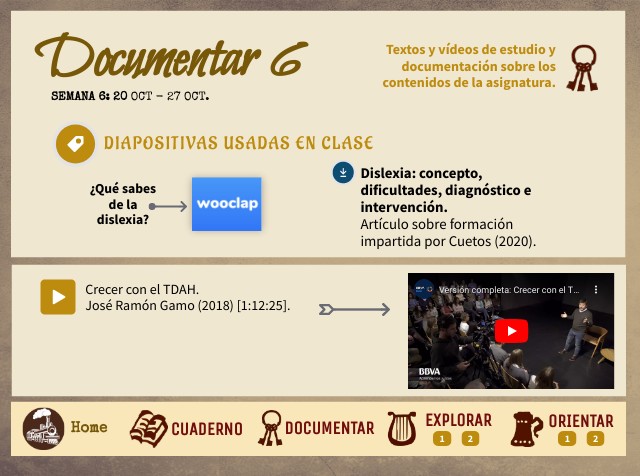 Documentar semana 6 | Genially