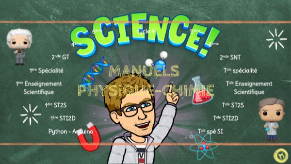 Manuels Physique Chimie | Genially